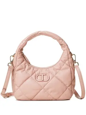 TWINSET Small Quilted Tote Bag