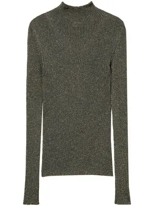 TWINSET Lurex Detailing Jumper - Grey