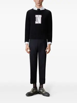 Thom Browne Slogan-print Sweater