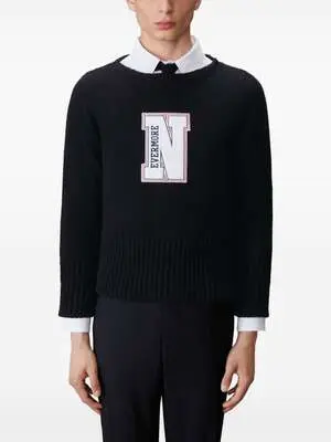 Thom Browne Slogan-print Sweater