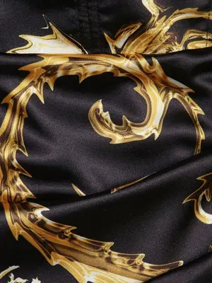 Versace Chromo Couture Mini Dress