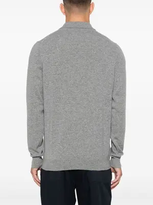 Fedeli Cashmere Polo Shirt - Grey