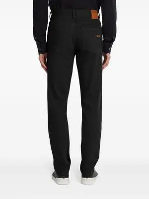 Zegna Roccia Rinse-washed Jeans - Black