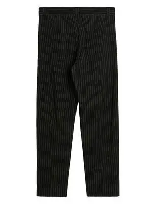SOULLAND Aidan Pinstripe Trousers
