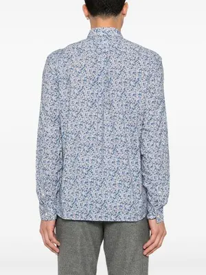 XACUS Floral-print Shirt