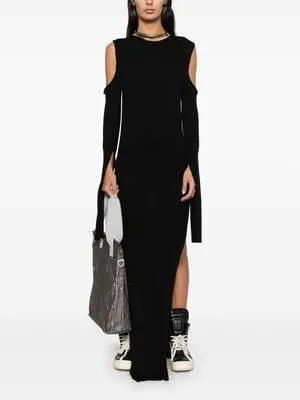 Rick Owens Cut-out Detail Maxi Dress