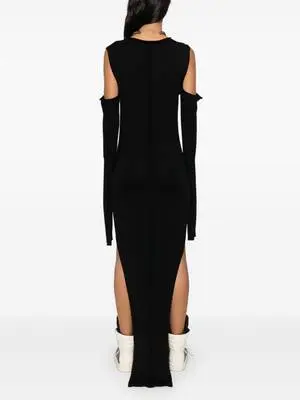 Rick Owens Cut-out Detail Maxi Dress