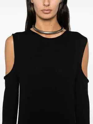 Rick Owens Cut-out Detail Maxi Dress