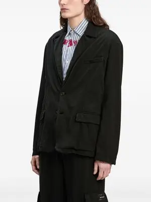 Palm Angels Single-breasted Cotton Blazer