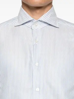 XACUS Striped Shirt - Blue