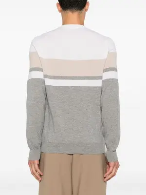 Peserico Stripe-detailed Sweater