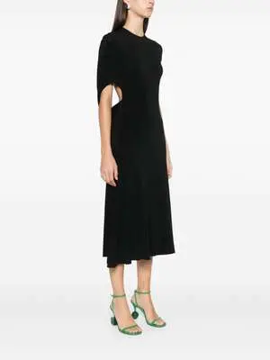 Jacquemus La Robe Salerno Midi Dress - Black