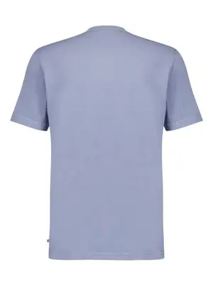 JAMES PERSE Crew-neck Cotton T-shirt - Blue