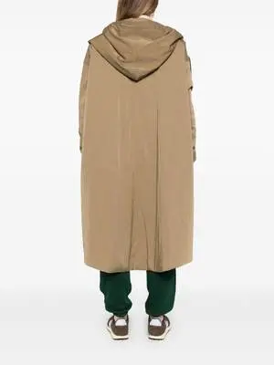 Y’s Gabardine Hooded Coat