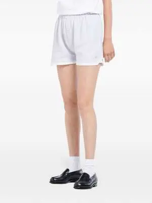 BARRIE Striped Shorts - Blue