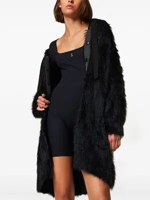 TWINSET Myfo Hooded Knit Coat