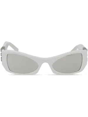 Givenchy Rectangle-frame Sunglasses - White