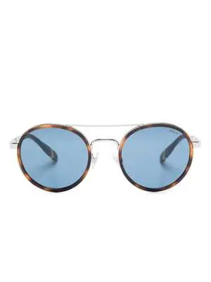 Polo Ralph Lauren Round-frame Sunglasses - Silver