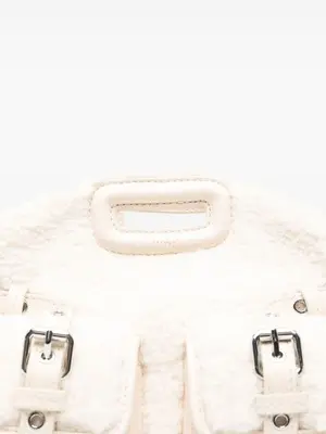 Maje Mini Miss M Faux-fur Pocket Bag