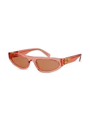 Miu Miu Cat-eye Frame Sunglasses - Red