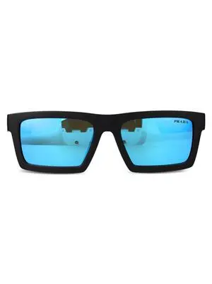 Prada Square-frame Sunglasses - Black