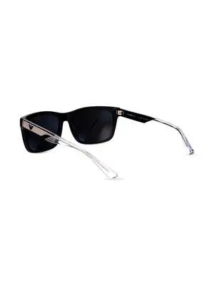 Emporio Armani Rectangle-frame Sunglasses - Black