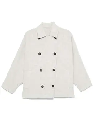 Brunello Cucinelli Handcrafted Pea Coat