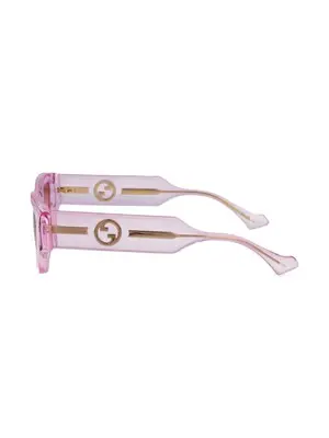 Gucci Gg Rectangle-frame Sunglasses