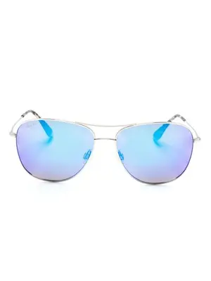 Maui Jim Cliff House Sunglasses - Silver