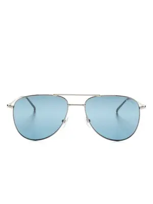 Montblanc Pilot-frame Tinted-lenses Sunglasses