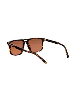 Prada Square-frame Tortoiseshell Sunglasses