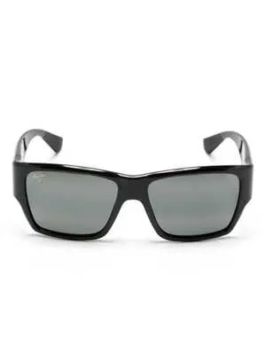 Maui Jim Kaolu Square-frame Sunglasses - Black