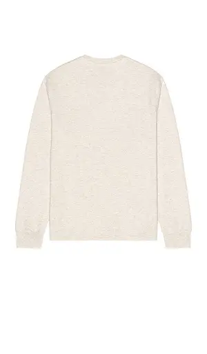 FRAME Longsleeve Duofold Crew In . Also - Nude