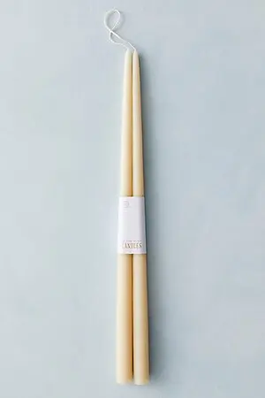 THE FLORAL SOCIETY 18" Dipped Taper Candles