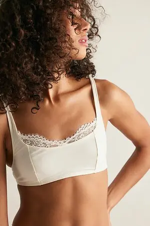 Free People Well Traveled Bralette Ivory