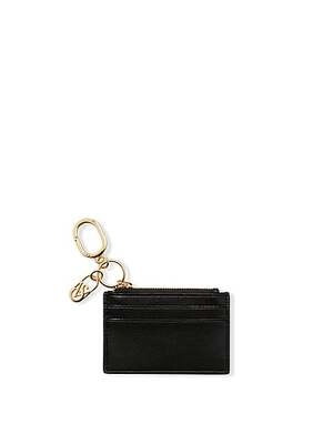 Victoria's Secret Classic Card Case Keychain - Black
