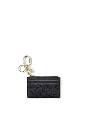 Victoria's Secret Classic Card Case Keychain - Black