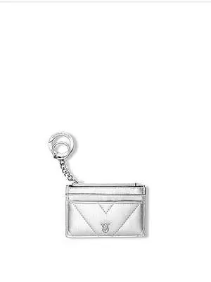 Victoria's Secret Card Holder Keychain - Gold