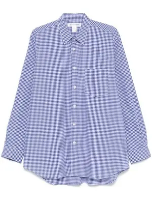 Comme Des Garçons Gingham-pattern Shirt