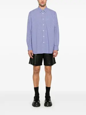Comme Des Garçons Gingham-pattern Shirt
