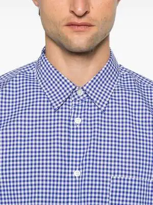 Comme Des Garçons Gingham-pattern Shirt