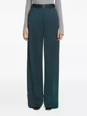 LANVIN Belted Wide Leg Trousers