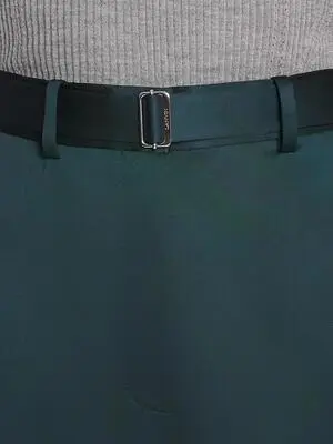 LANVIN Belted Wide Leg Trousers