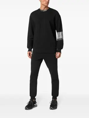 PLEIN SPORT Barcode Print Sweatshirt