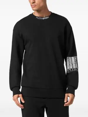 PLEIN SPORT Barcode Print Sweatshirt