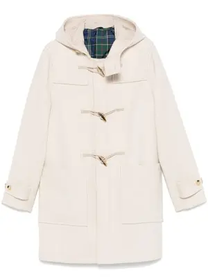 MANUEL RITZ Velour Duffle Coat