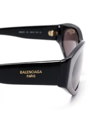 Balenciaga Cat-eye Sunglasses - Black