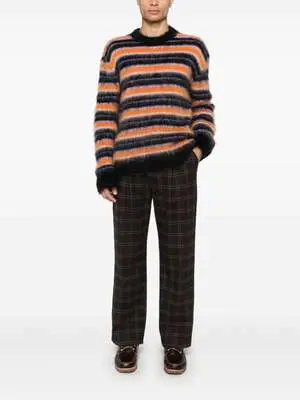 Marni Striped Mohair Blend Sweater