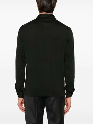 Fedeli Zero Polo Shirt - Black