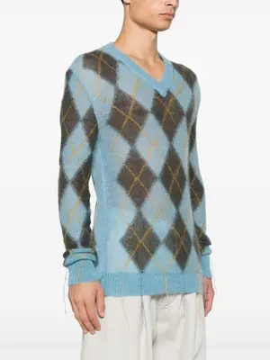 Marni Argyle-intarsia Sweater